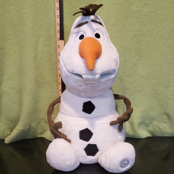 Disney | Toys | Disney Store Frozen Large Olaf W Movable Arms Plush ...